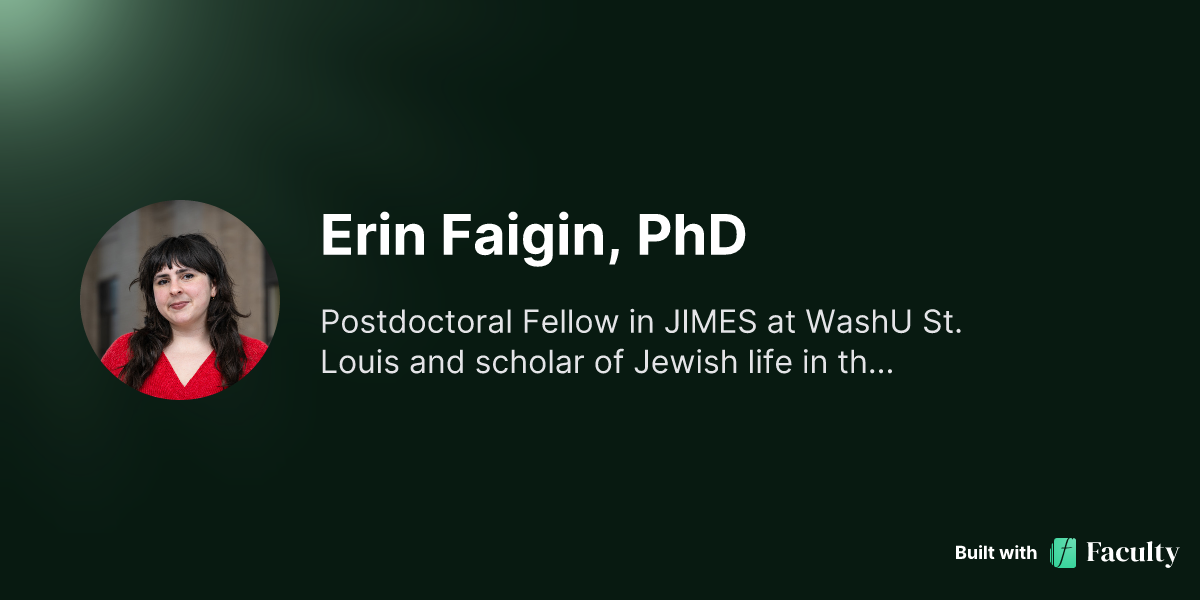 Erin Faigin, PhD